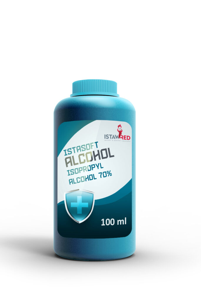 Isopropyl Alcohol 70% 100 ml-Made in Turkey-Best Value-Istawred Medical